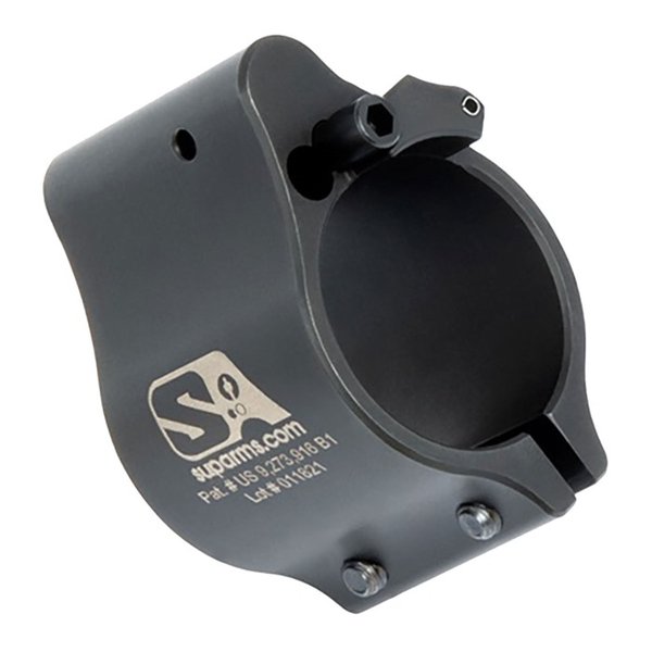 SUPERLATIVE ARMS AR-15 CLAMP ON ADJUSTABLE GAS BLOCK .875" BLACK ...
