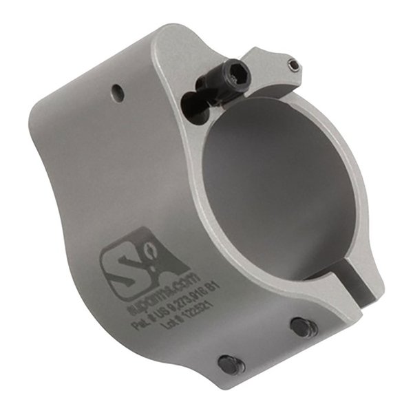 SUPERLATIVE ARMS AR-15 CLAMP ON ADJUSTABLE GAS BLOCK .875" STAINLESS ...